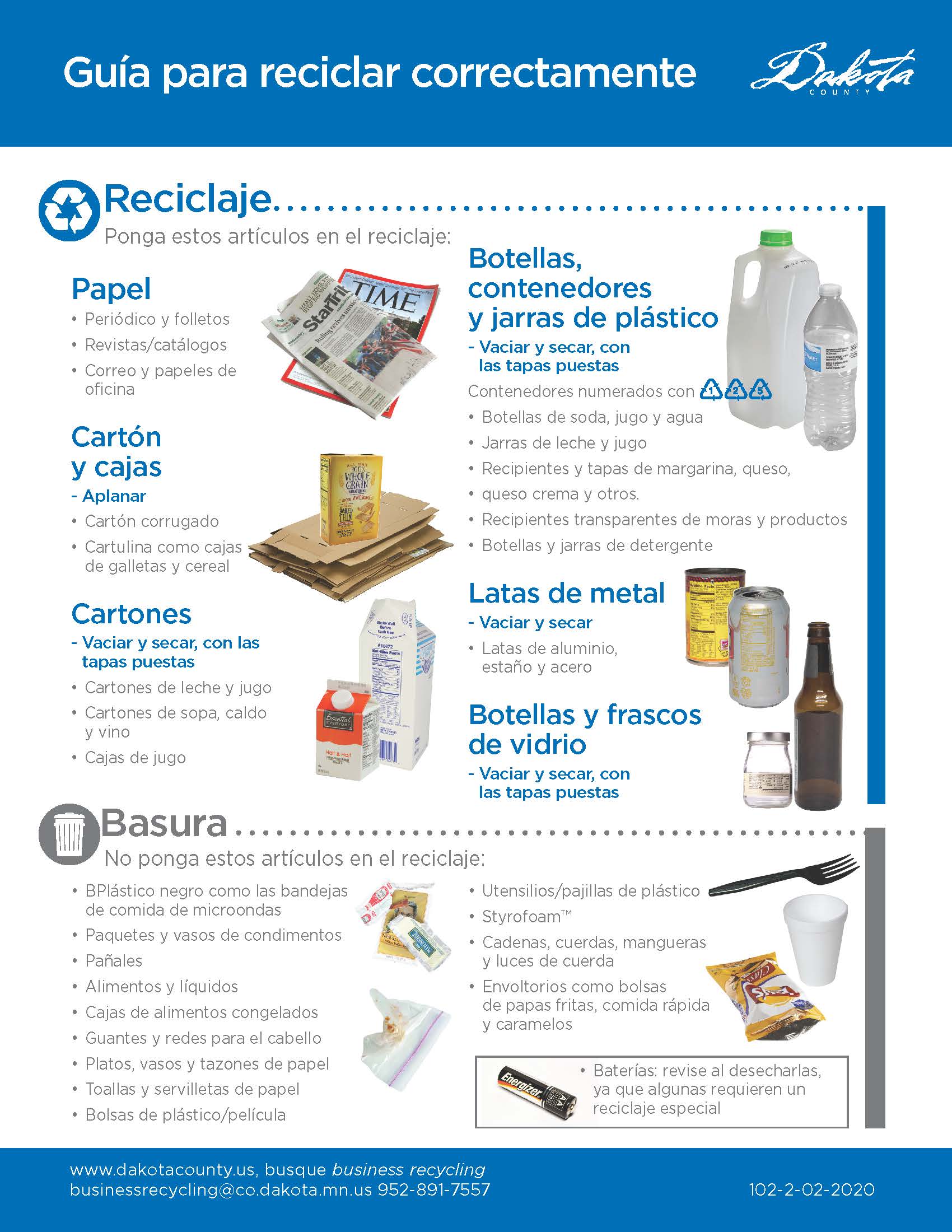 Business Recycling Label Order Form