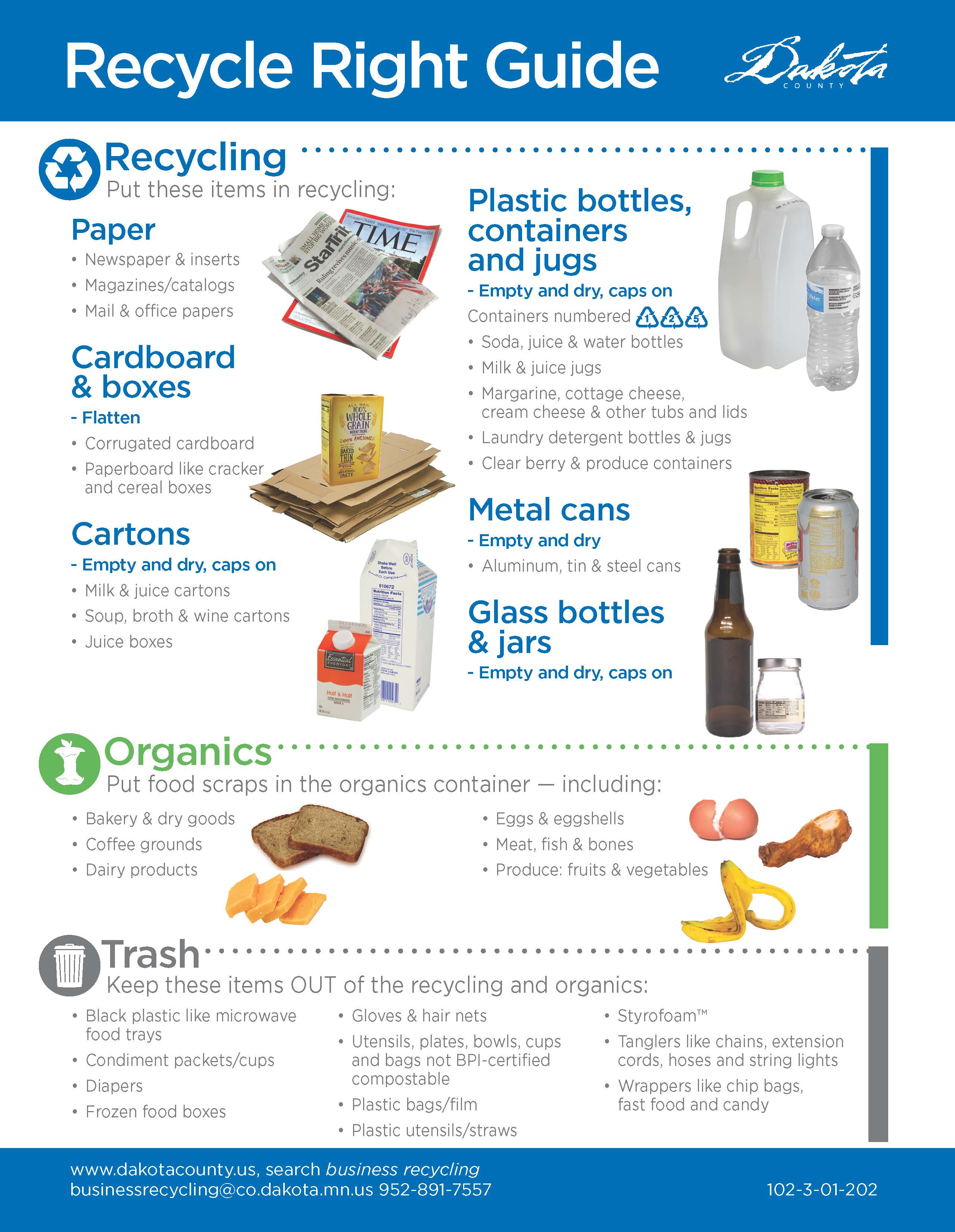 Business Recycling Label Order Form